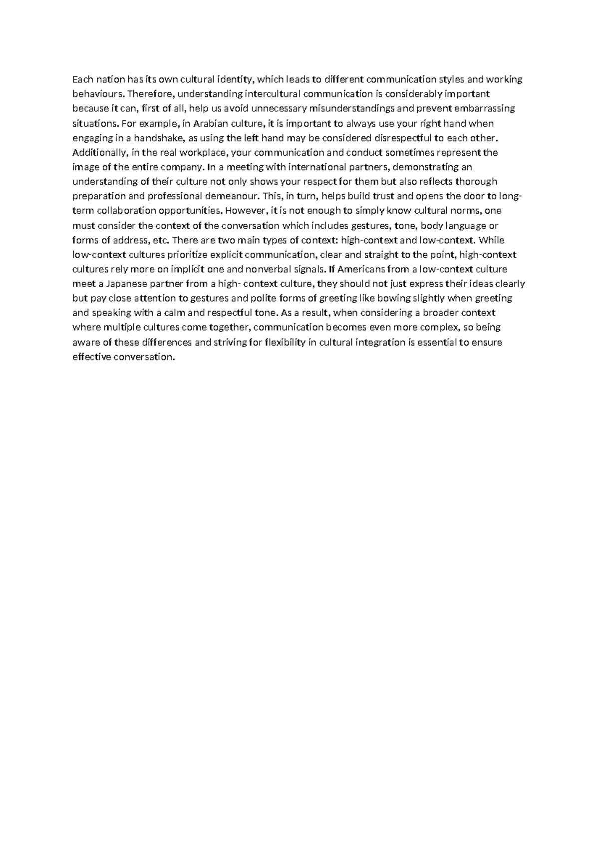 Intercultural Communication Context: Understanding Cultural Nuances ...