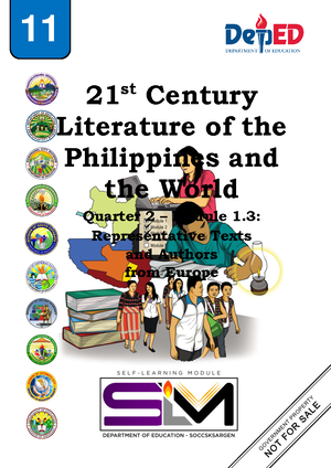 Lesson Plan for COT- 21st Century Literature - LESSON PLANS FOR SCHOOL ...