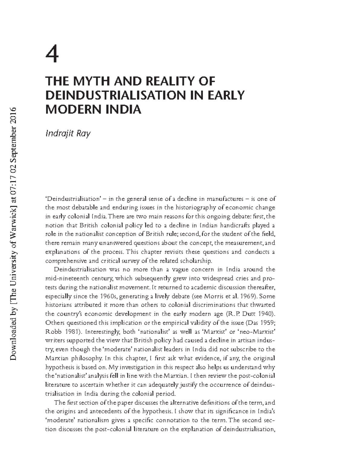Latika Chaudhary, Bishnupriya Gupta, Tirthankar Roy, Anand V. Sw - A ...