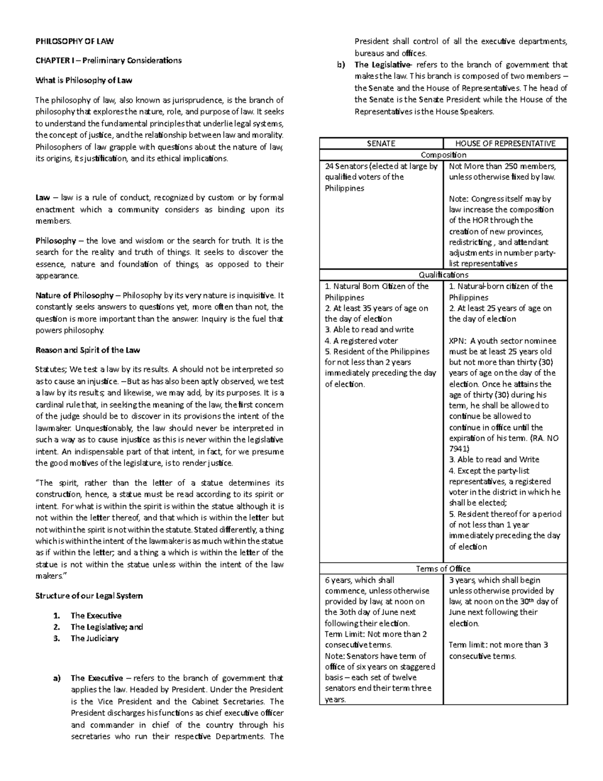 Midterm Study Notes - PHIL 101: Philosophy of Law Essentials - Studocu