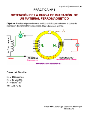 Practica 4 - Laboratorio Maquinas Electricas FIME - UNIVERSIDAD AUTONOMA DE NUEVO LEON FACULTAD ...