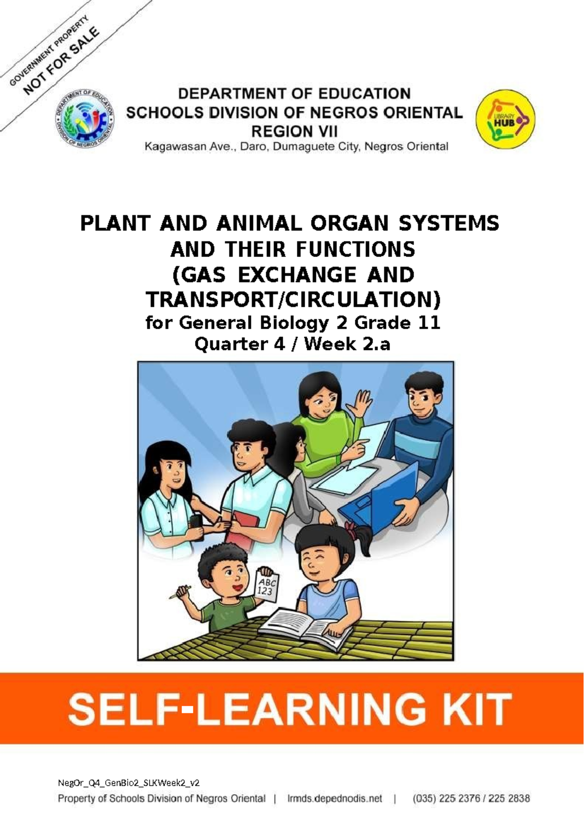 Gas Exchange and Circulatory Systems in Plants and Animals (GAS ...