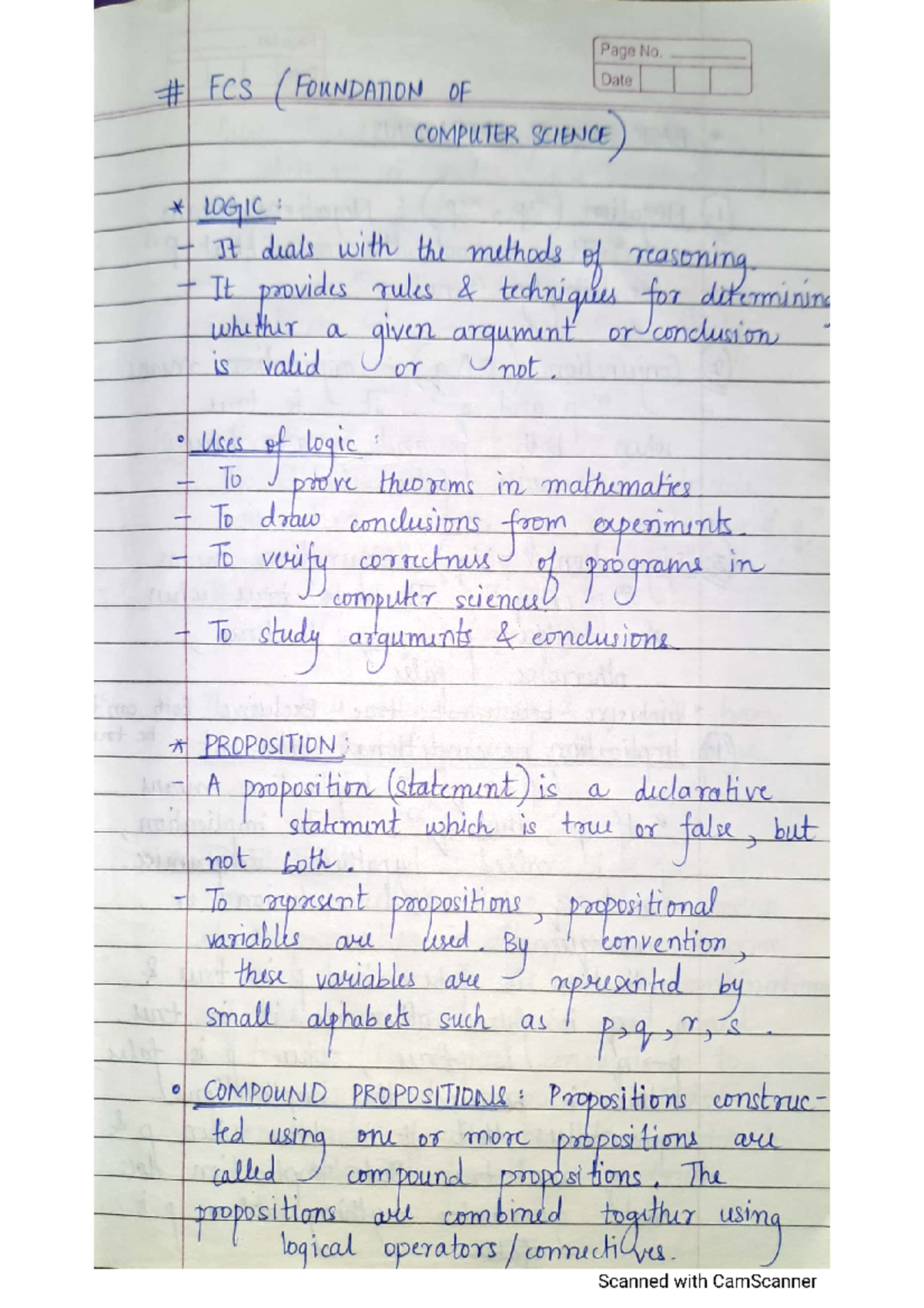 Comprehensive Study Notes - Studocu