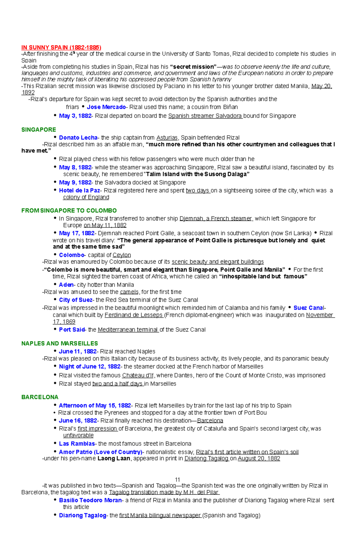 Rizal's Journey in Spain: Insights into the Life of a National Hero ...