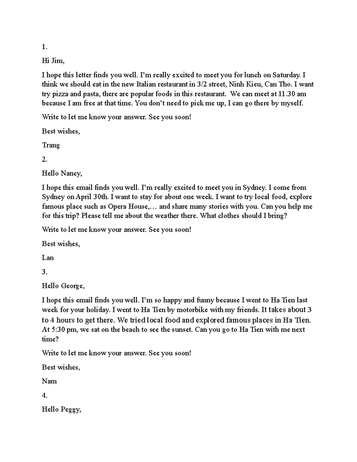 General English 1: Important Info & Final Exam Prep - Studocu