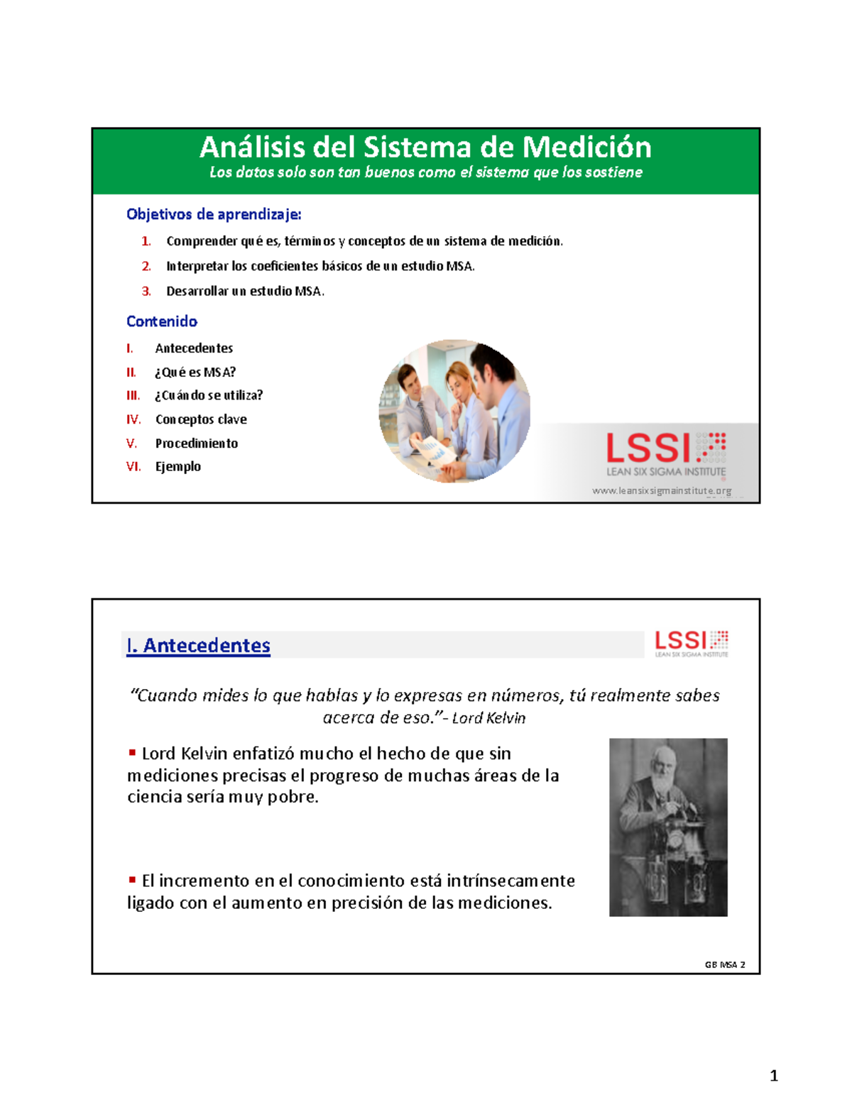 Análisis del Sistema de Medición (MSA) - Guía Completa y Ejemplos - Studocu