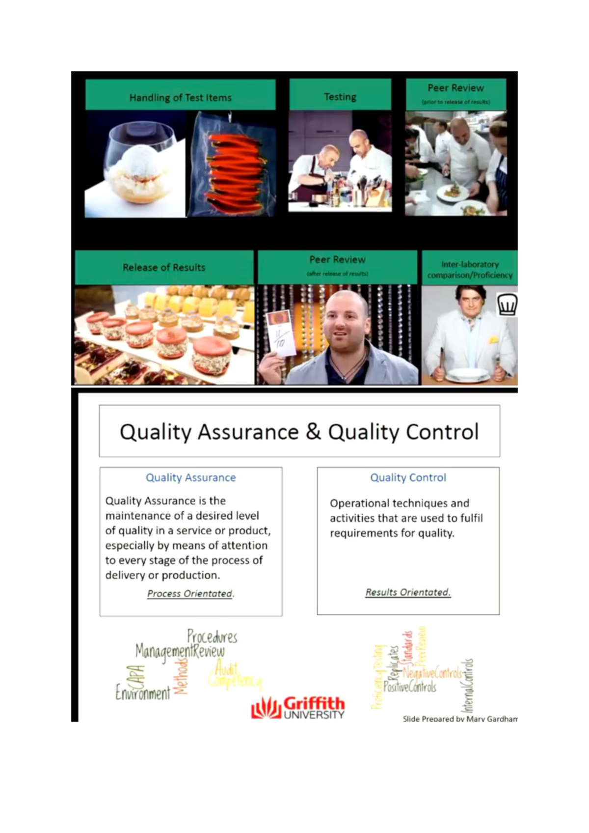 Forensic Accreditation: Quality Assurance & Control Overview (Griffith ...