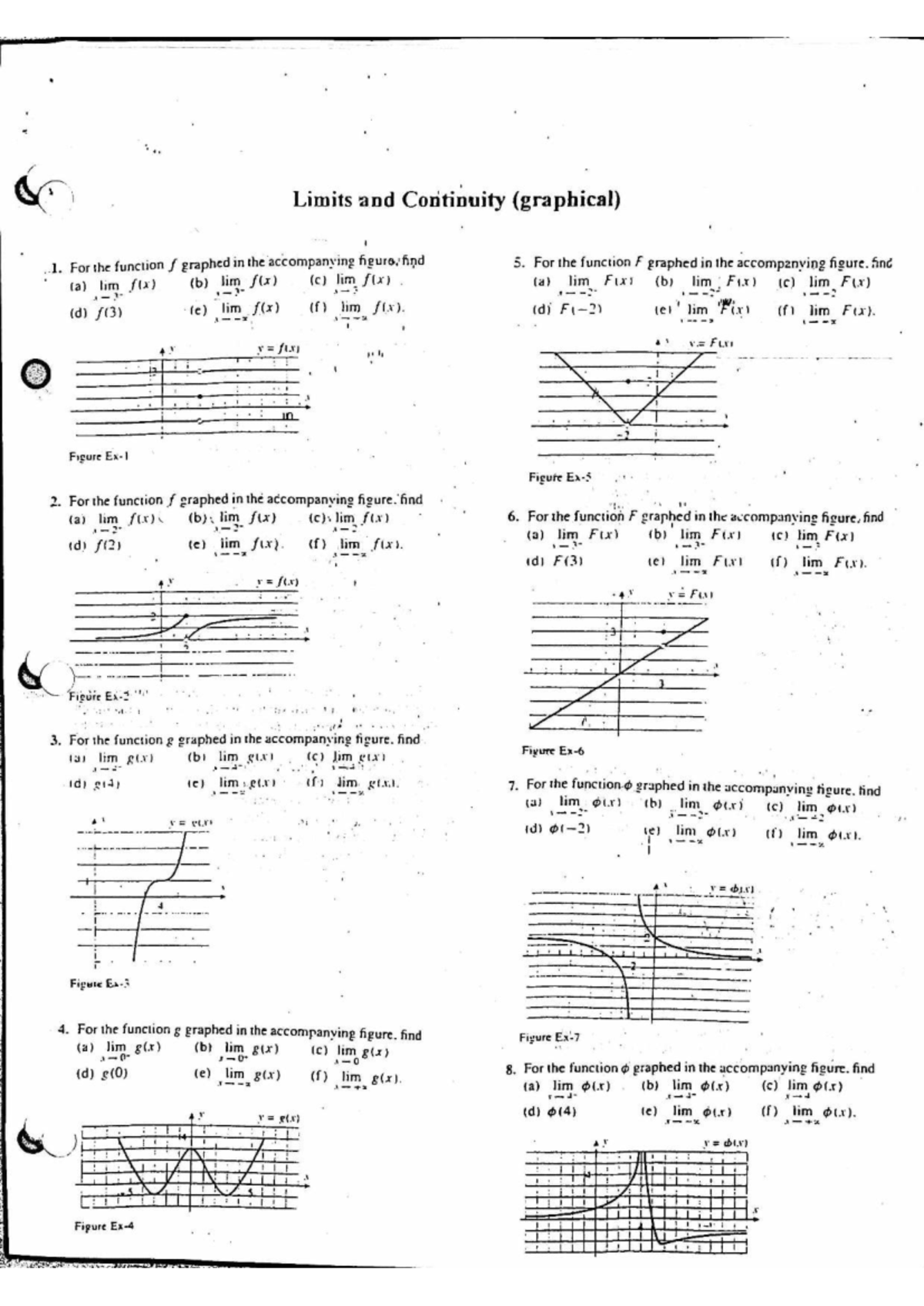Chap 1 worksheets-AB - what you want? - Limits and Continuity ...