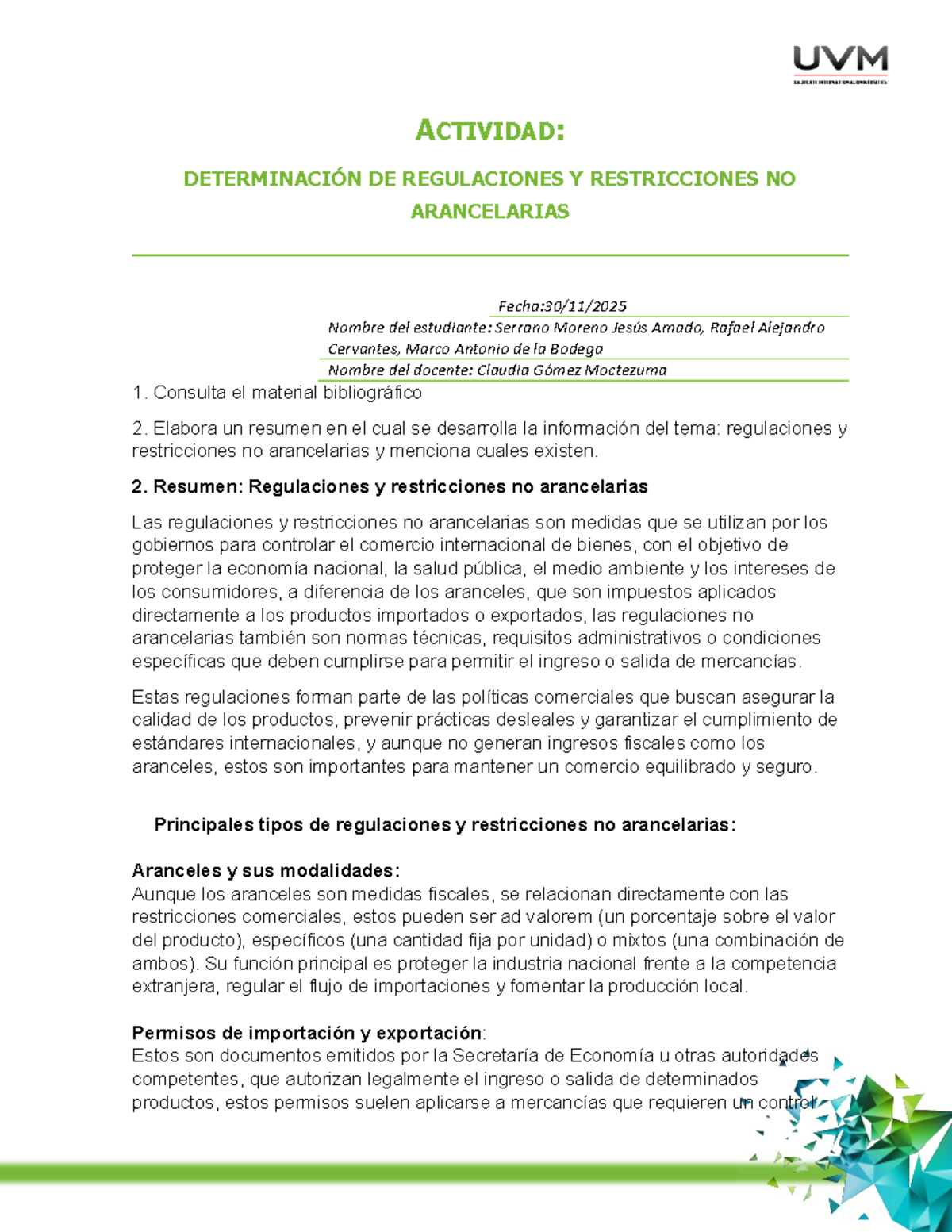 A8 MABH - Resumen sobre Regulaciones y Restricciones No Arancelarias ...