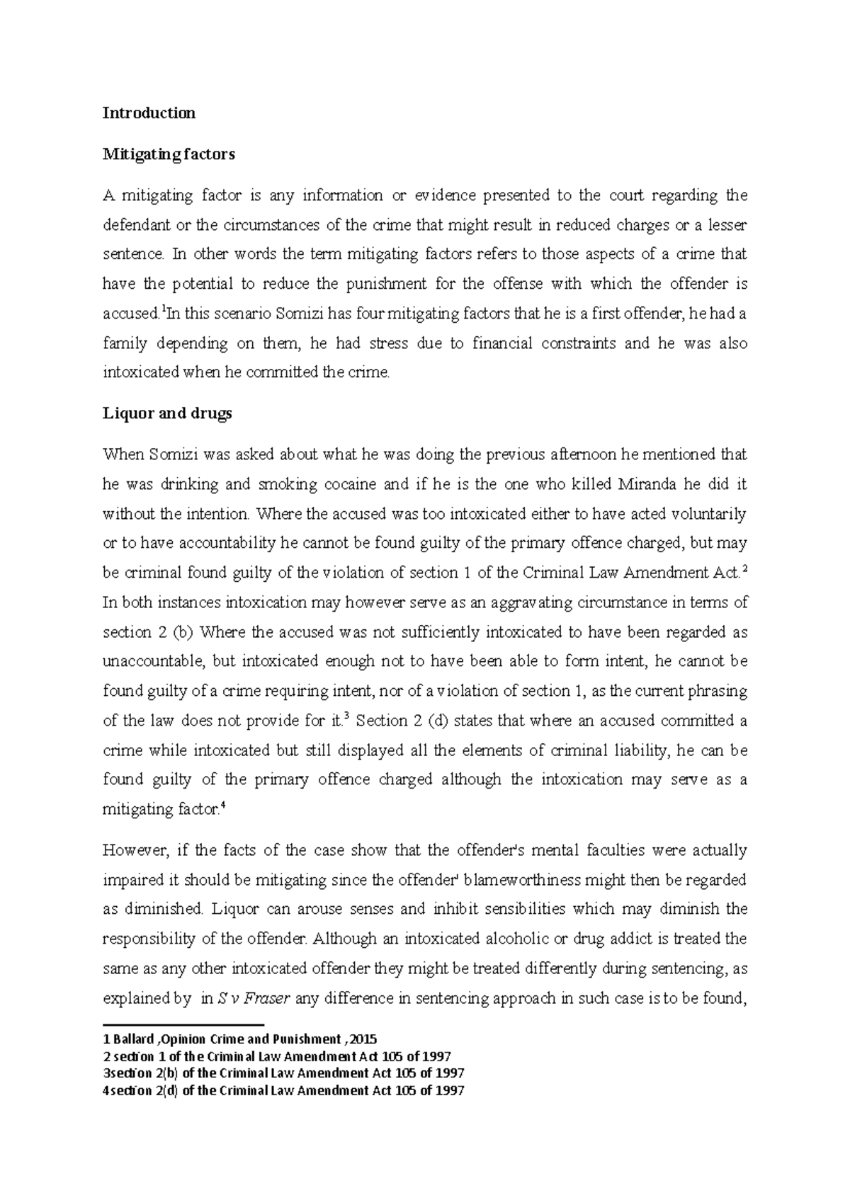 Mitigating Factors in Sentencing: A Case Study of Somizi's ...