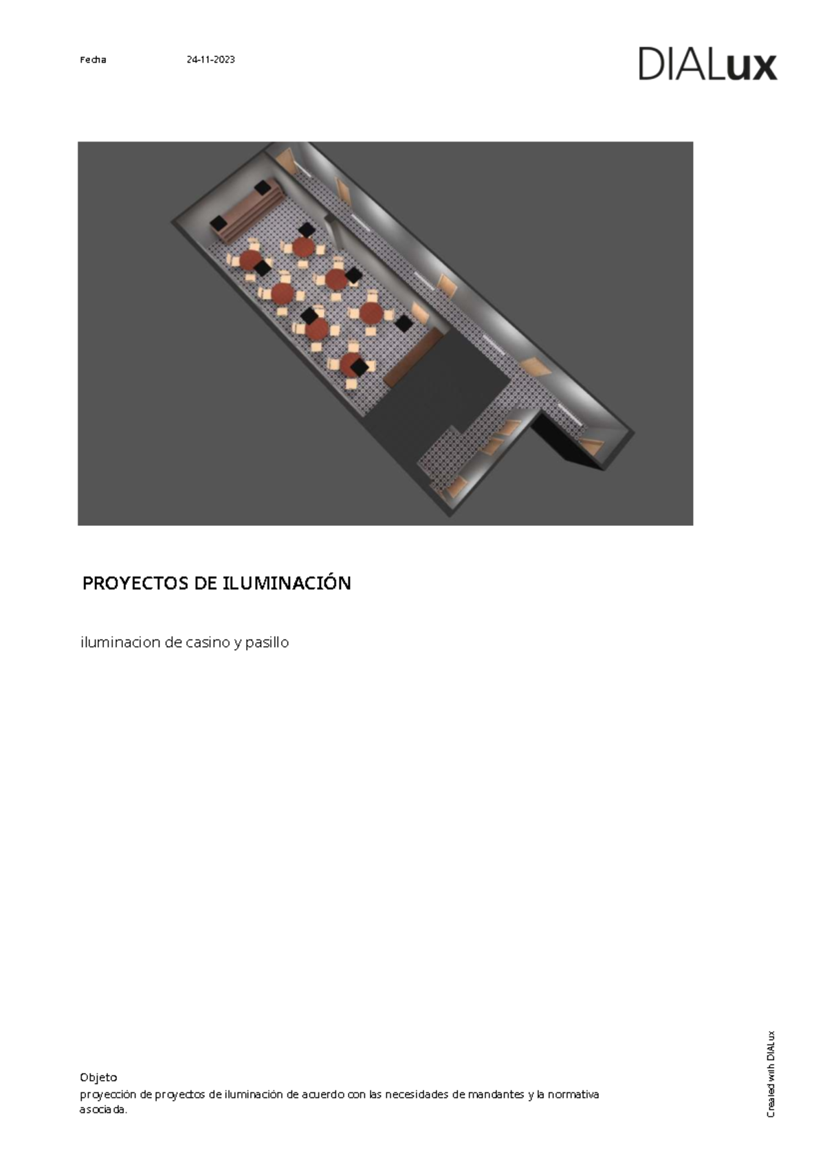 Examen Final - PROYECTOS DE ILUMINACIÓN (Jonathan Vega) - Studocu