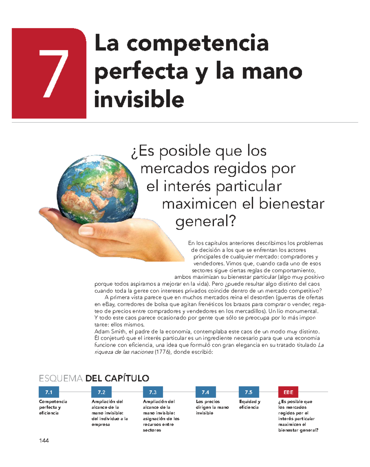 Capítulo 7: La Competencia Perfecta y la Mano Invisible en Mercados ...