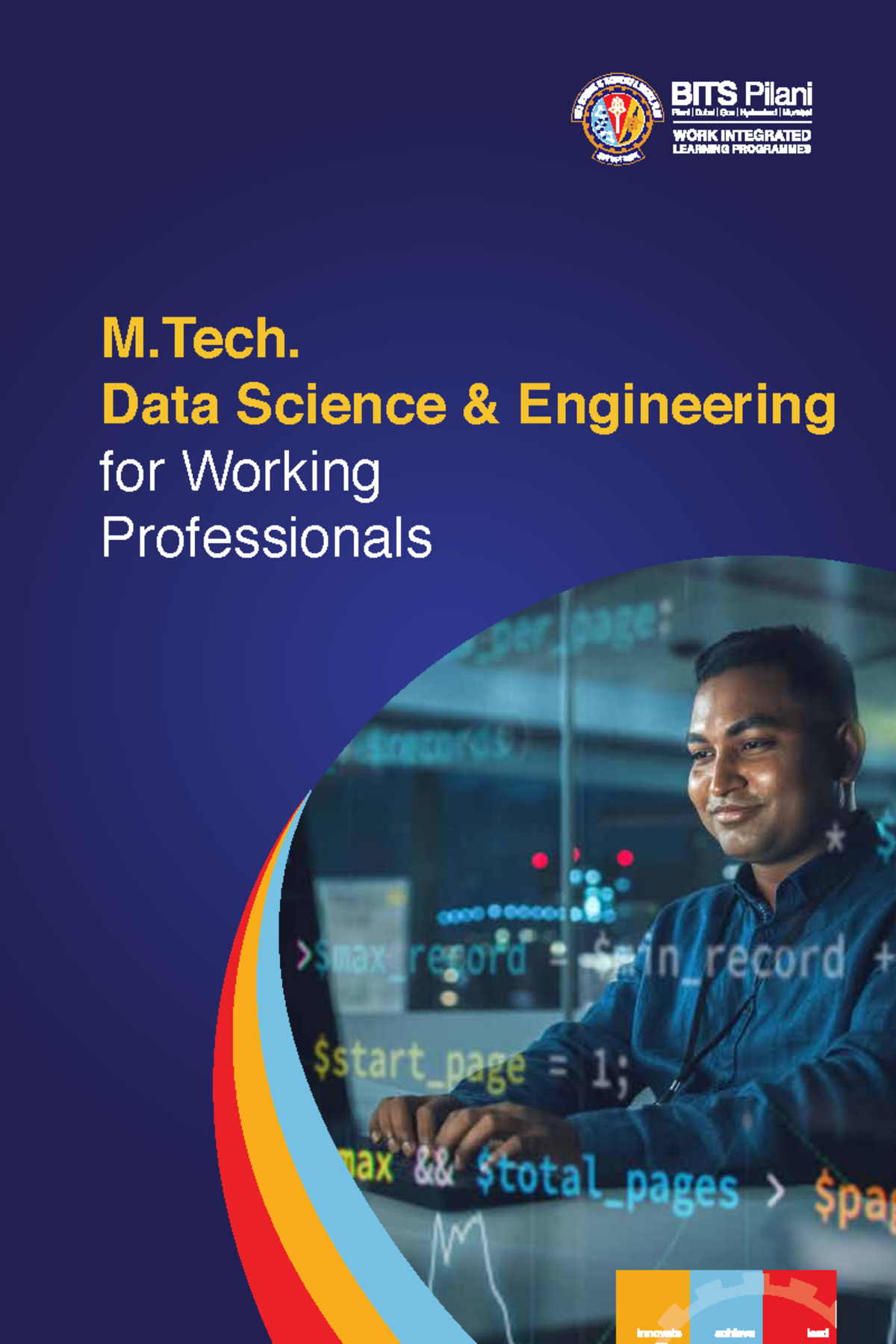 M. Data Science & Engineering Programme Overview BITS WILP 2018 - Studocu