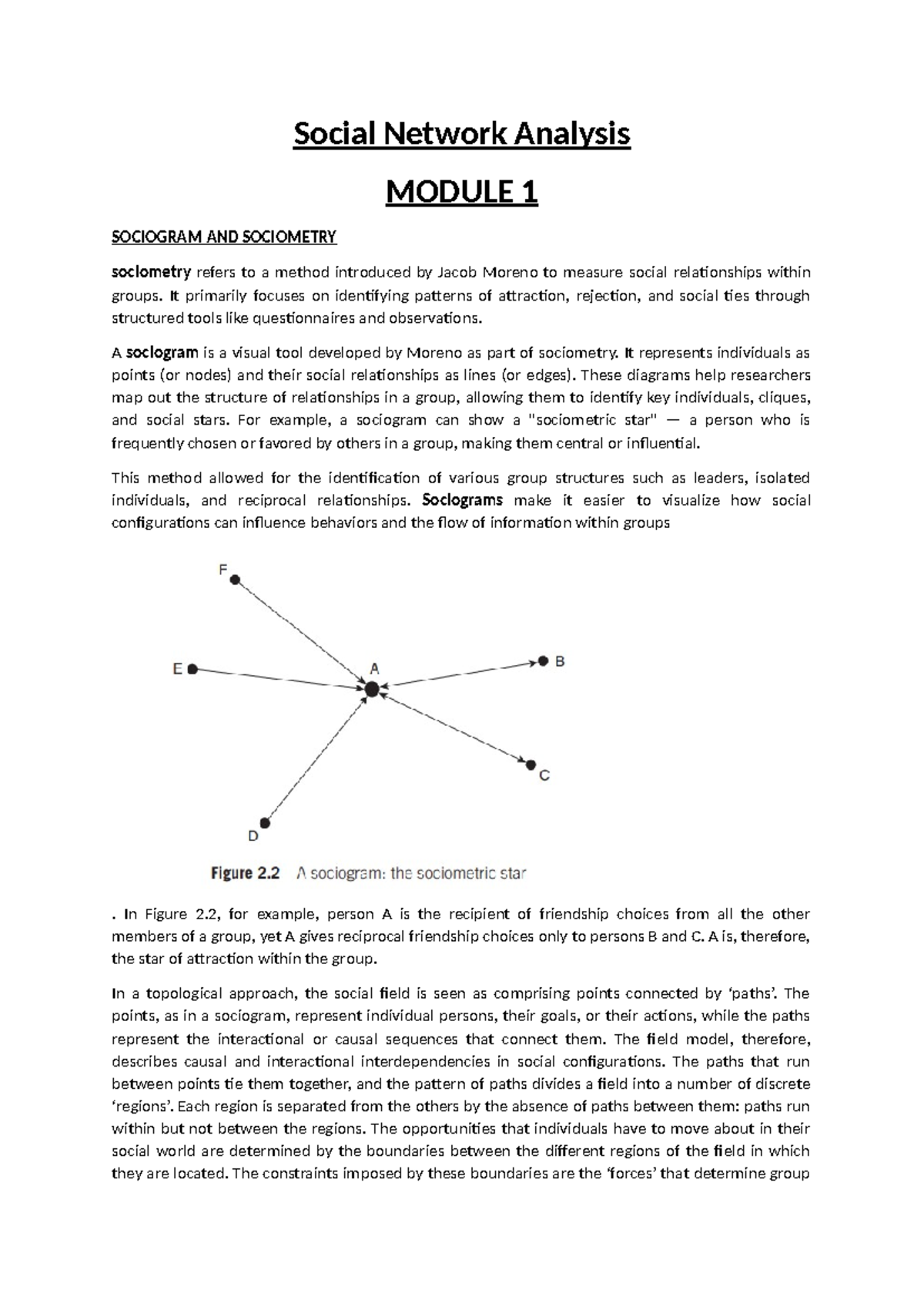 SNA101 - Social Network Analysis Notes: Sociograms & Matrices Insights ...
