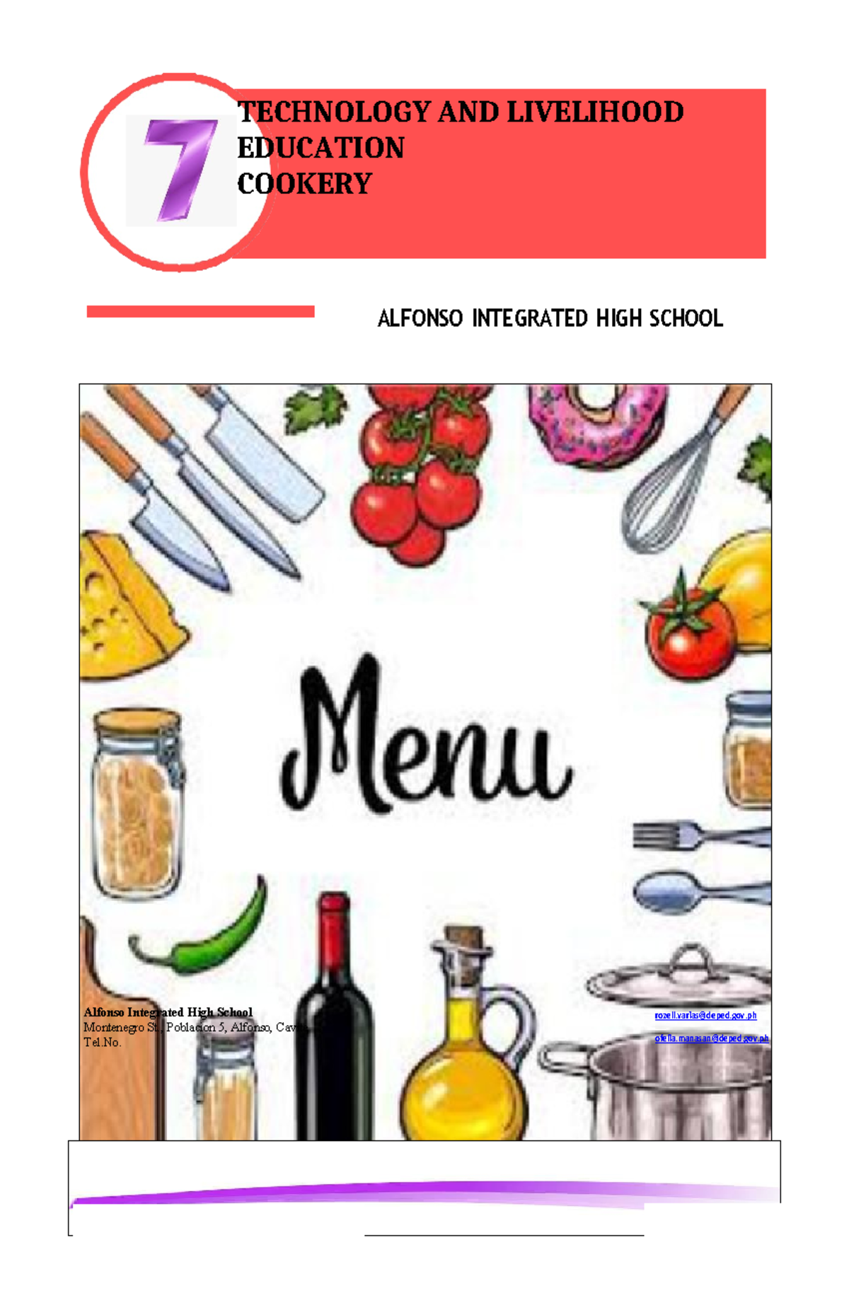 TLE 7 Module 1 - Kitchen Tools & Equipment Essay Guide - Studocu