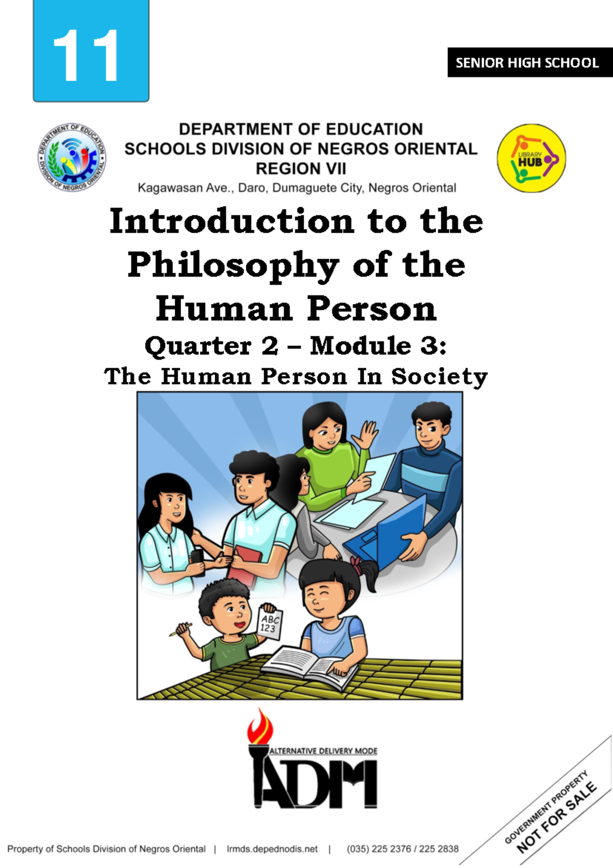 Intro-to-Philosophy Q2 Module 3 Final - 11 ####### SENIOR HIGH SCHOOL ...