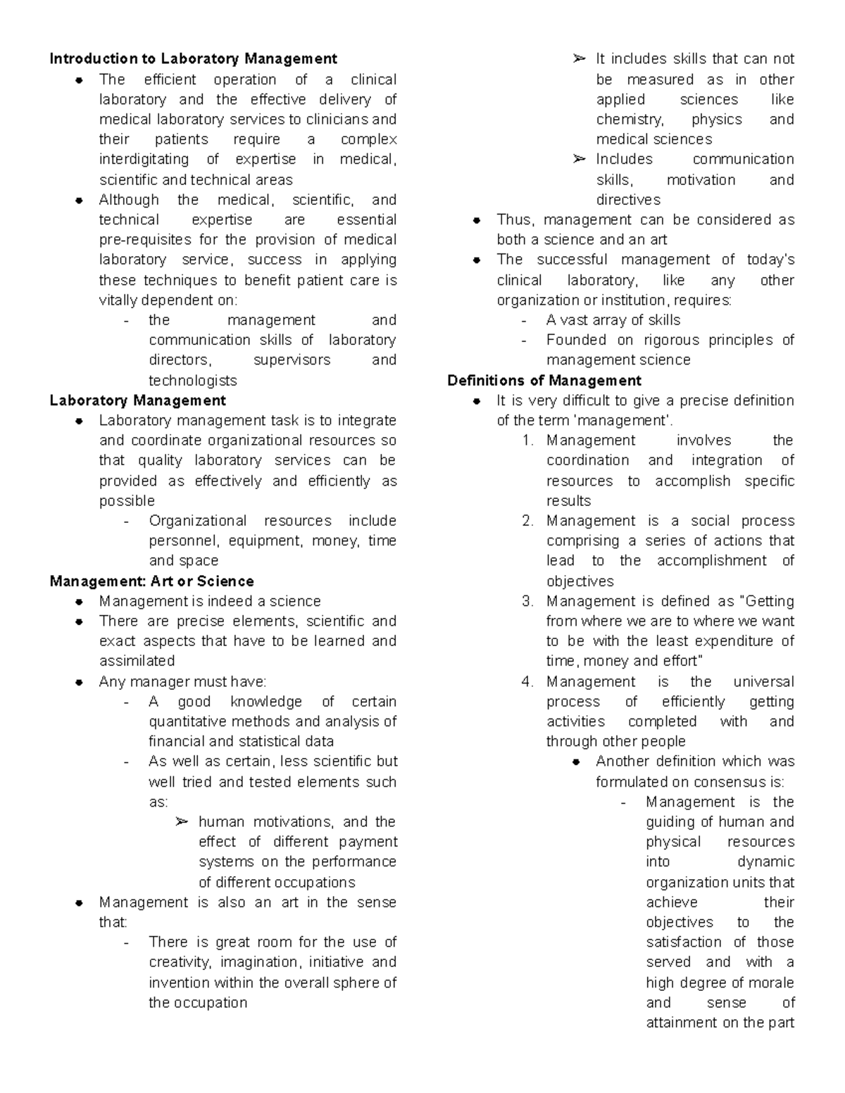 LAB Management Notes: Essentials for Clinical Laboratory Operations ...