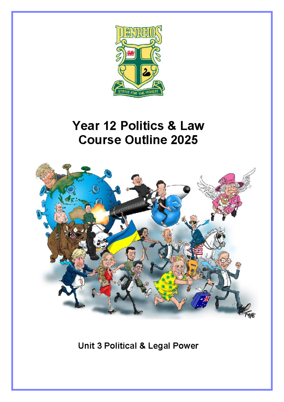 Unit 3 Year 12 Politics and Law Course Outline: Political and Legal ...