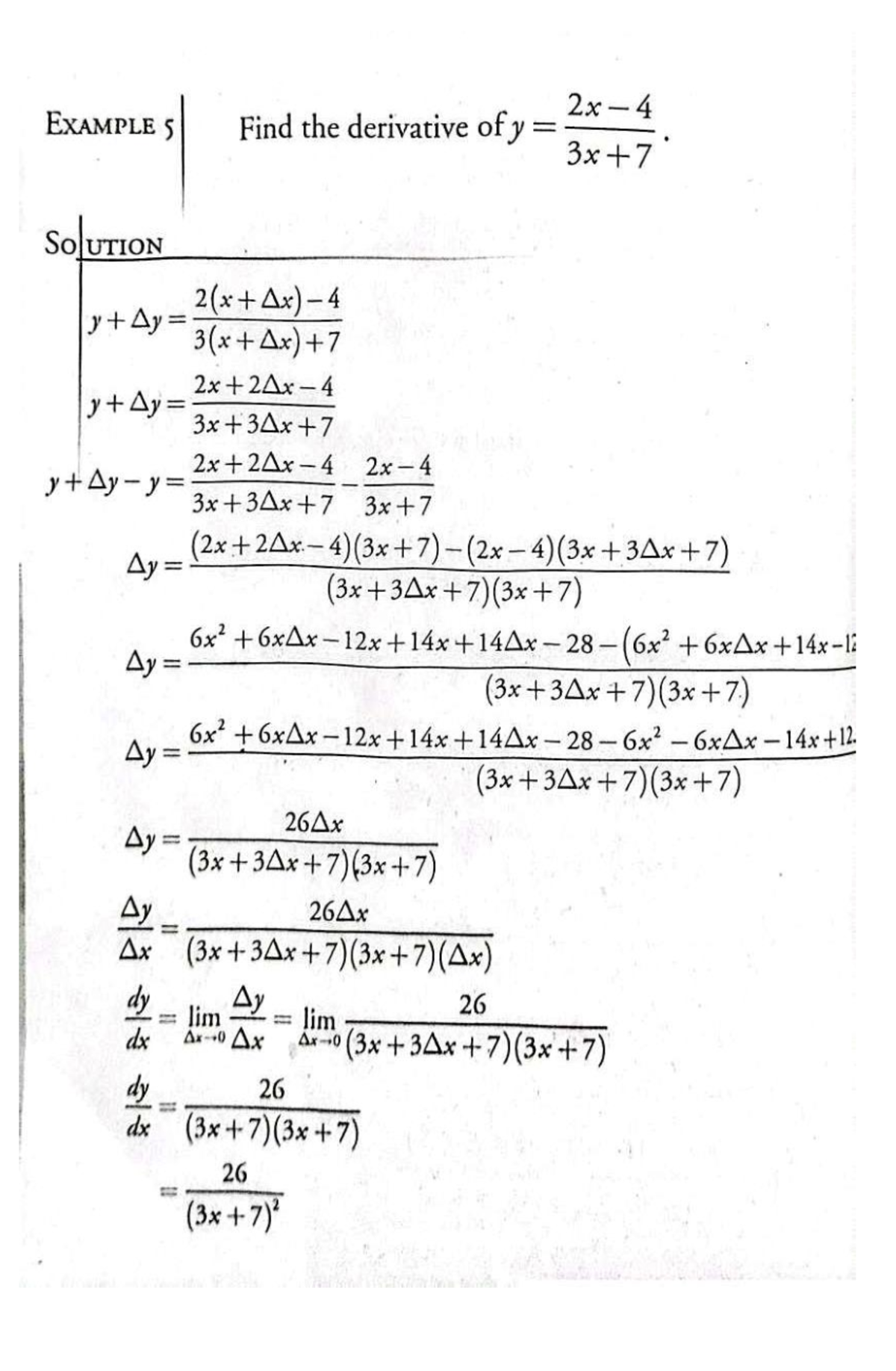 Derivative Concepts and Applications in Calculus - Studocu