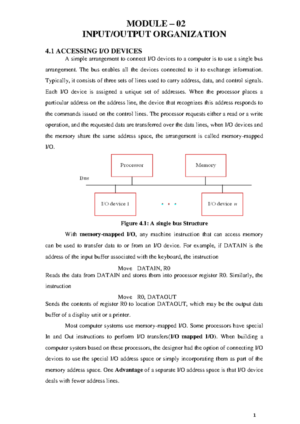 Unit 2 - Chapter 2: Accessing I/O Devices & Handling Interrupts - Studocu