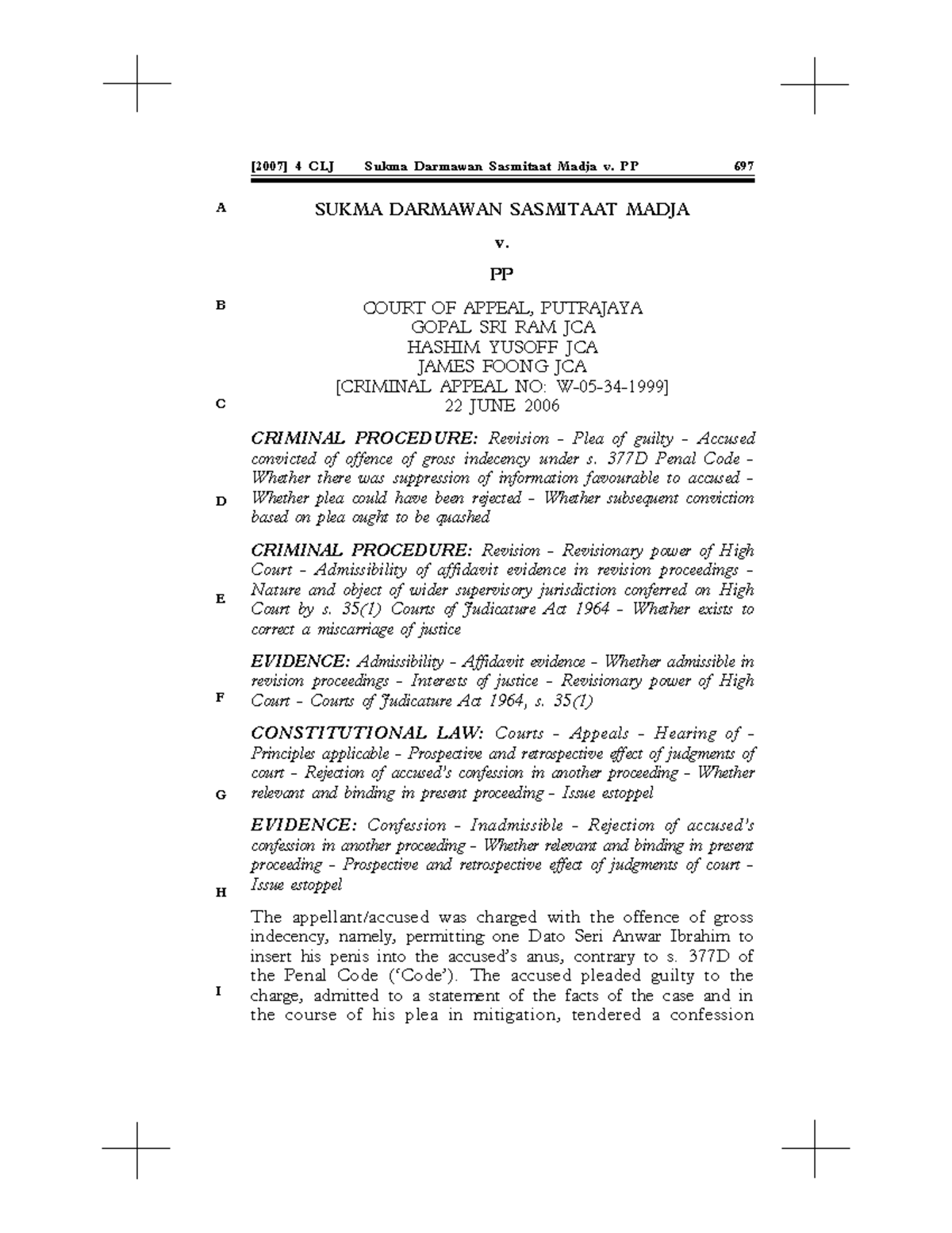 Sukma Darmawan Sasmitaat Madja v. PP: Key Legal Insights and Appeal ...