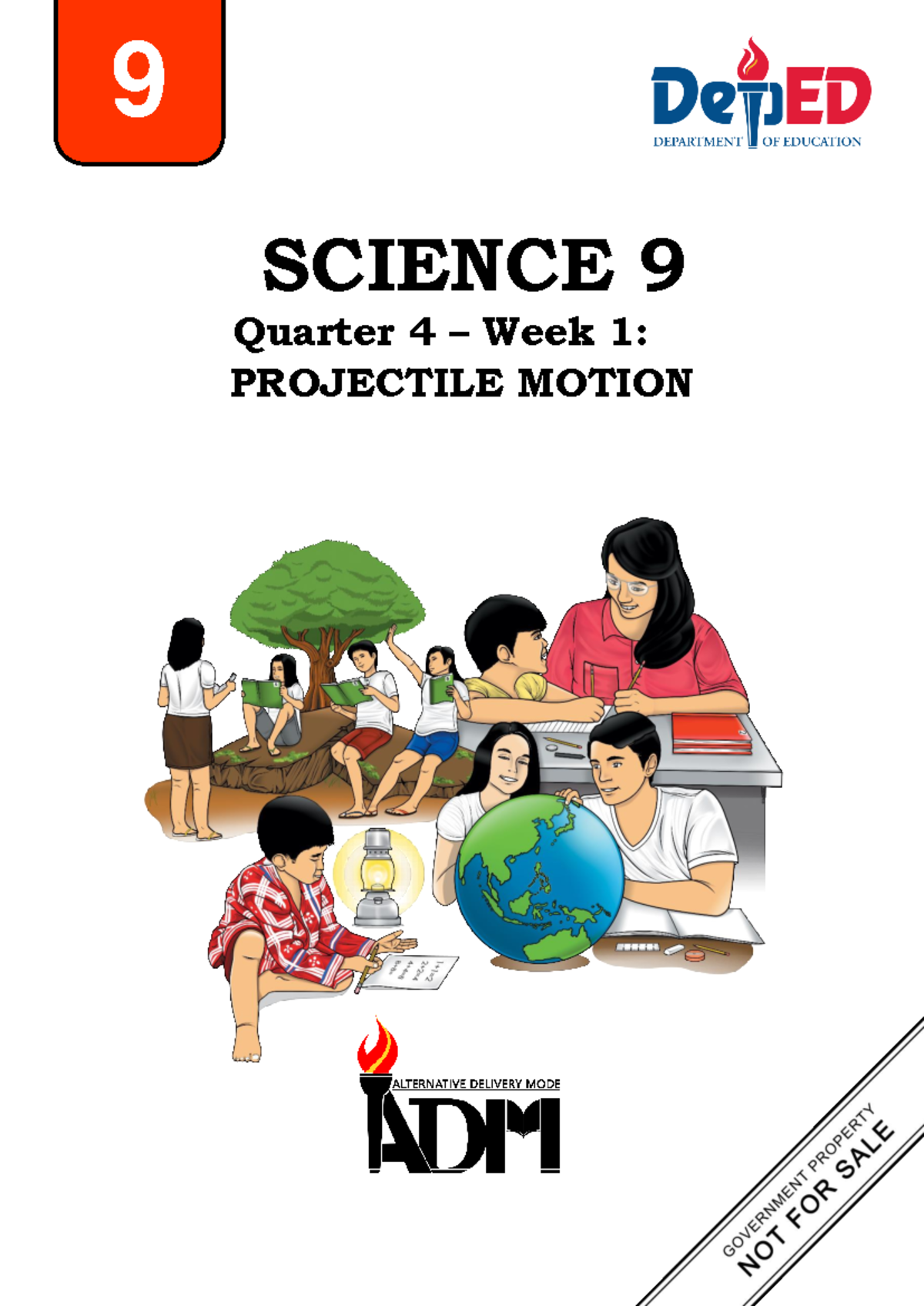 Grade 9 Science Q4: Projectile Motion Module Overview - Studocu