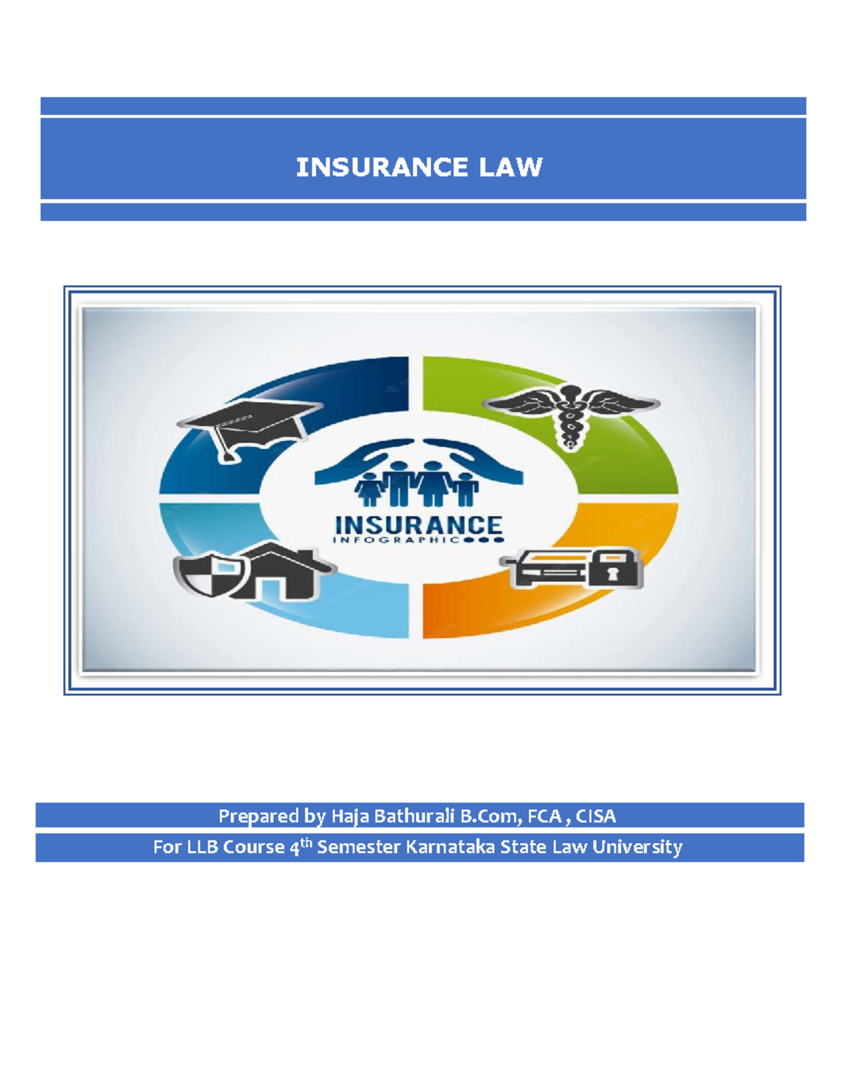 Insurance Law LLB Course 4th Sem KSLU: Comprehensive Overview and ...
