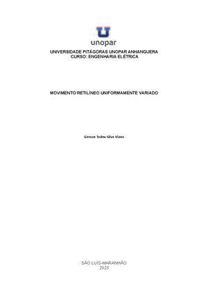 [Solved] Em um teste de coliso um carro de massa de 1500 kg colide com ...