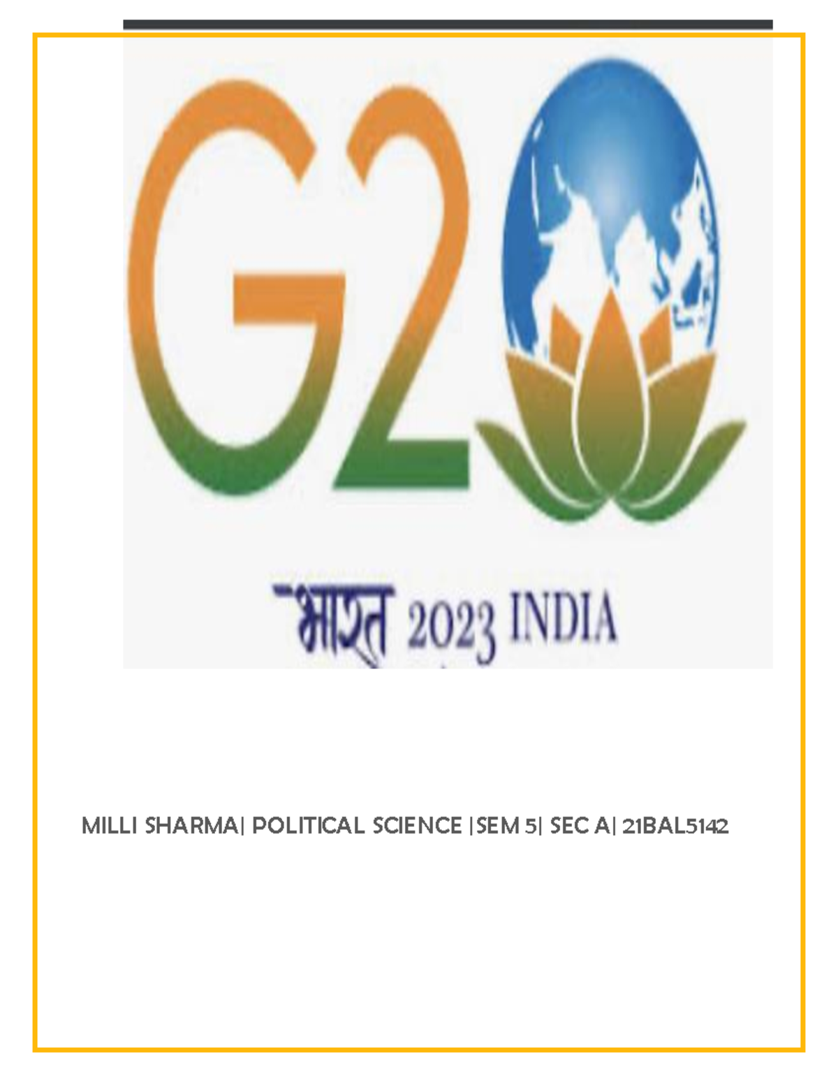 G20 Assignment: Insights on the 2023 New Delhi Summit and Outcomes ...