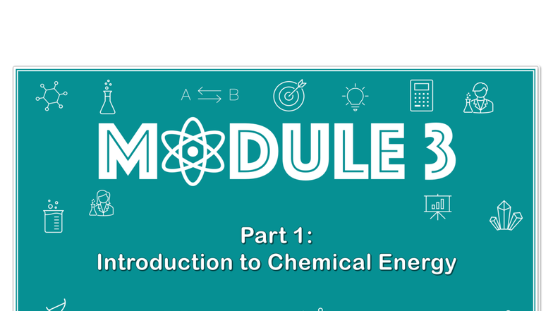 CHM1311 Module 3: Understanding Chemical Energy and Work - Studocu