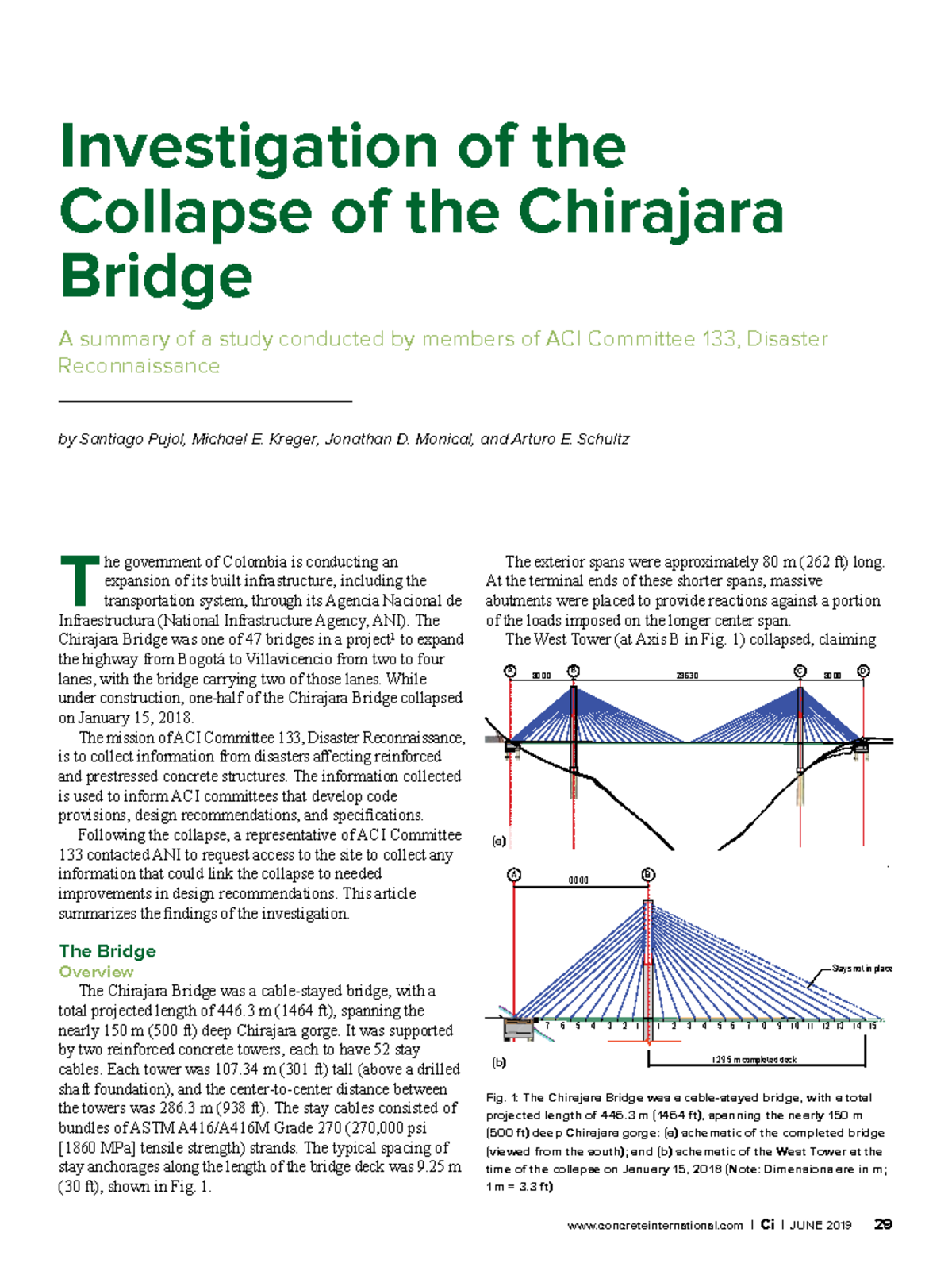 Investigation of Chirajara Bridge Collapse: Insights and Findings - Studocu