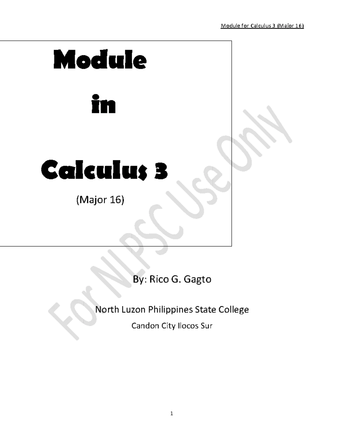 Calculus 3 - Family of Curves - Lesson 1 – FAMILY CURVES Unit Objective ...