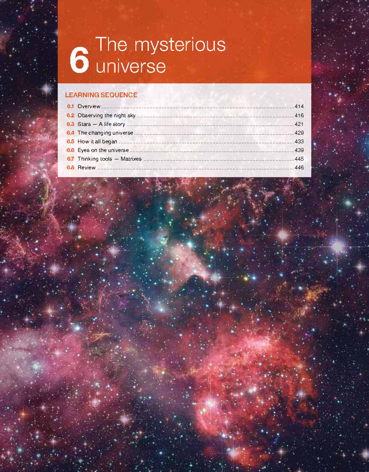 C06 Mysterious Universe: Exploring Stars, Galaxies, and Cosmic Change ...