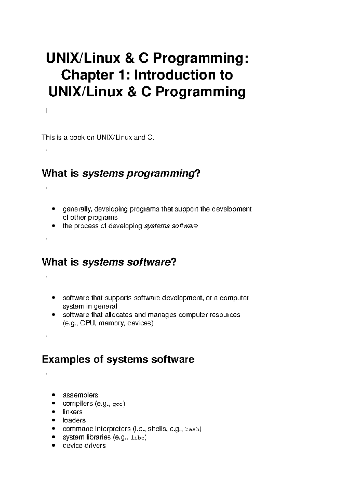 2014-2015 Lecture Notes 1 - Introduction to UNIX-Linux & C Programming ...
