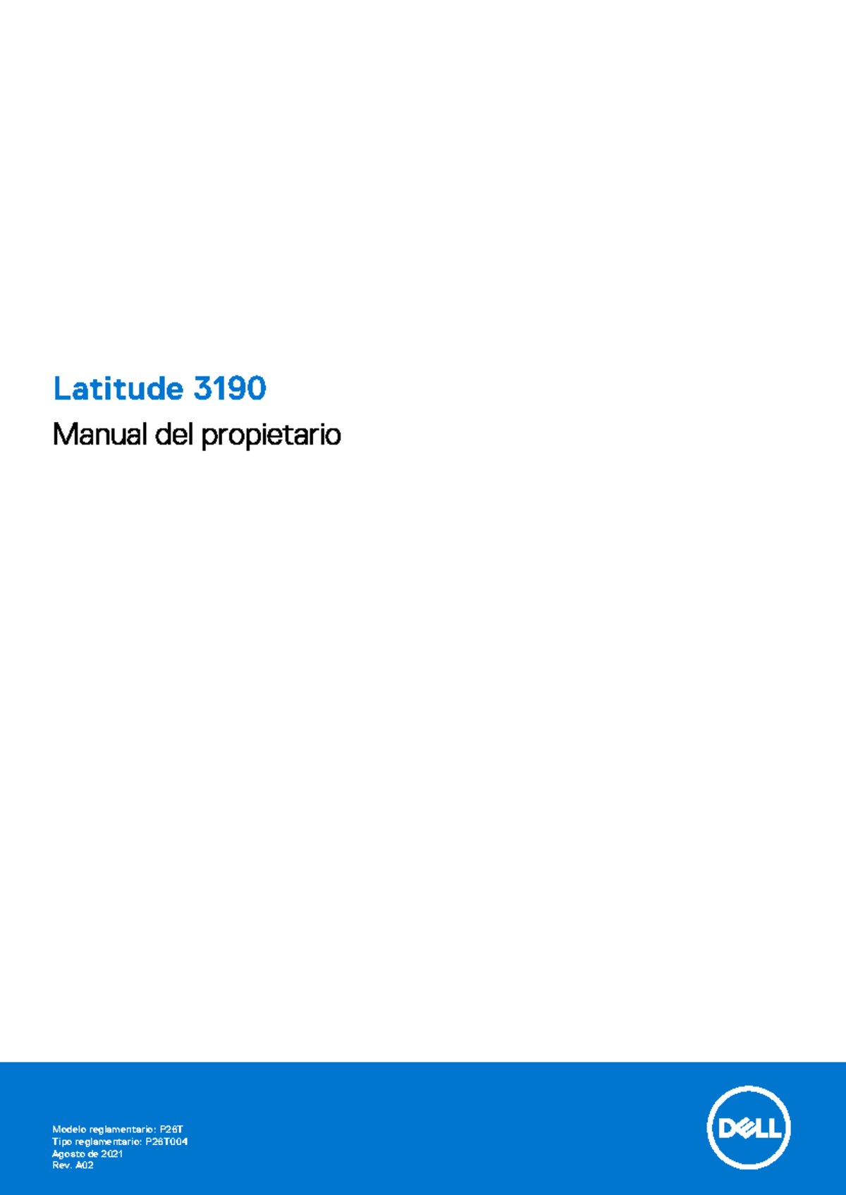 Dell Latitude 3190-laptop owners-manual es-mx - Latitude 3190 Manual ...
