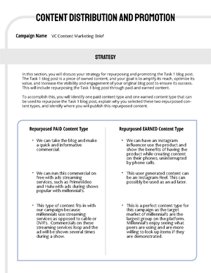 Content Distribution and Promotion Lily - CONTENT DISTRIBUTION AND ...