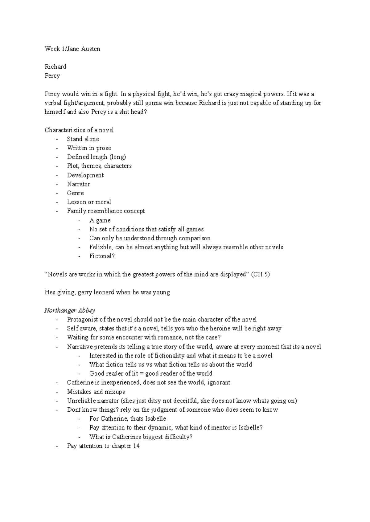 ENG210: Analyzing Fictional Narratives and Character Dynamics in Novels ...
