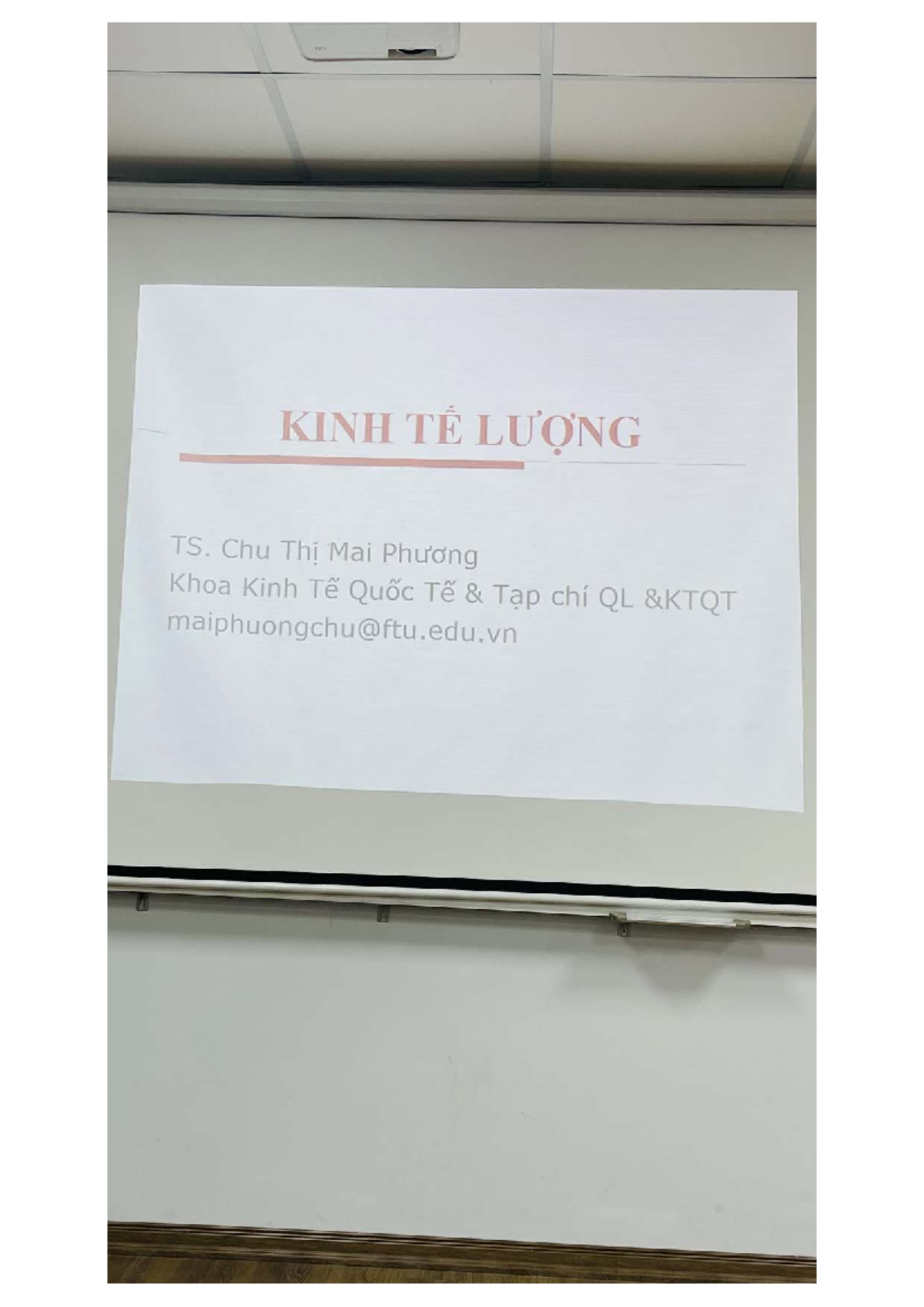 Slide Chương 1,2 - Kinh Tế: Mô Hình và Phân Tích Dữ Liệu - Studocu