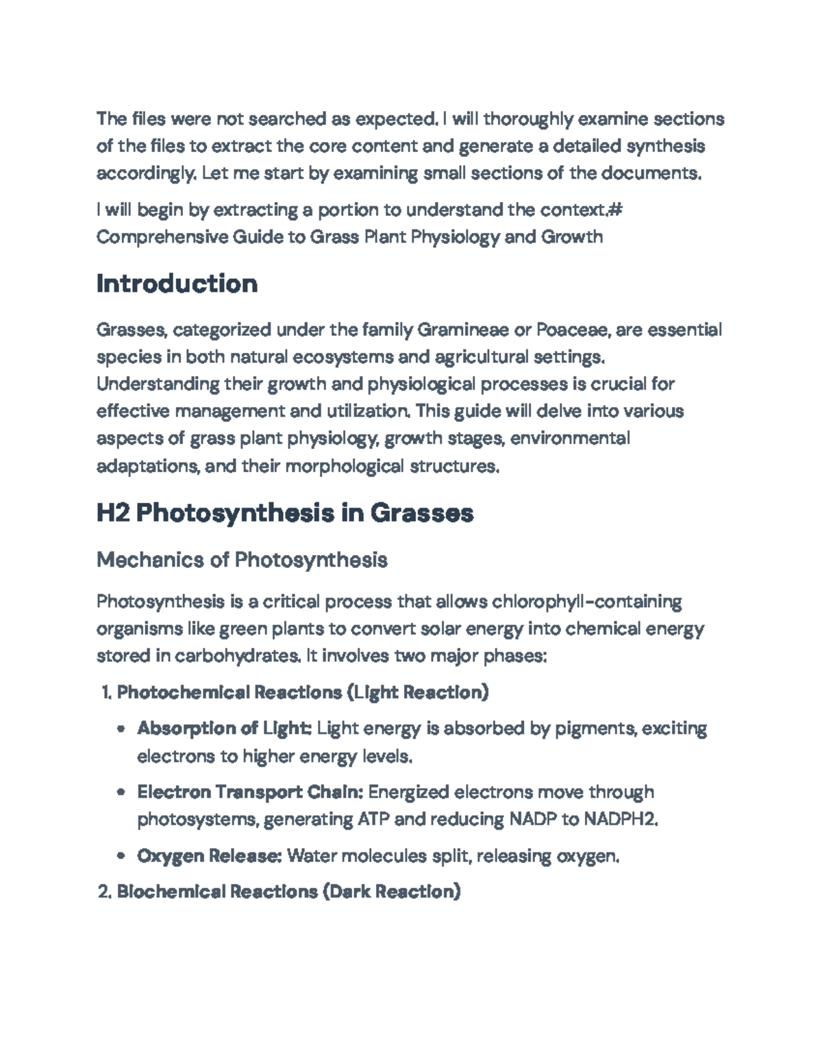 Comprehensive Guide to Grass Physiology and Growth Stages - The files ...