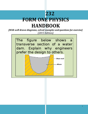 Physics P2 Summarised Notes - TOPICS COVERED IN THIS PAPER / CONTENTS ...