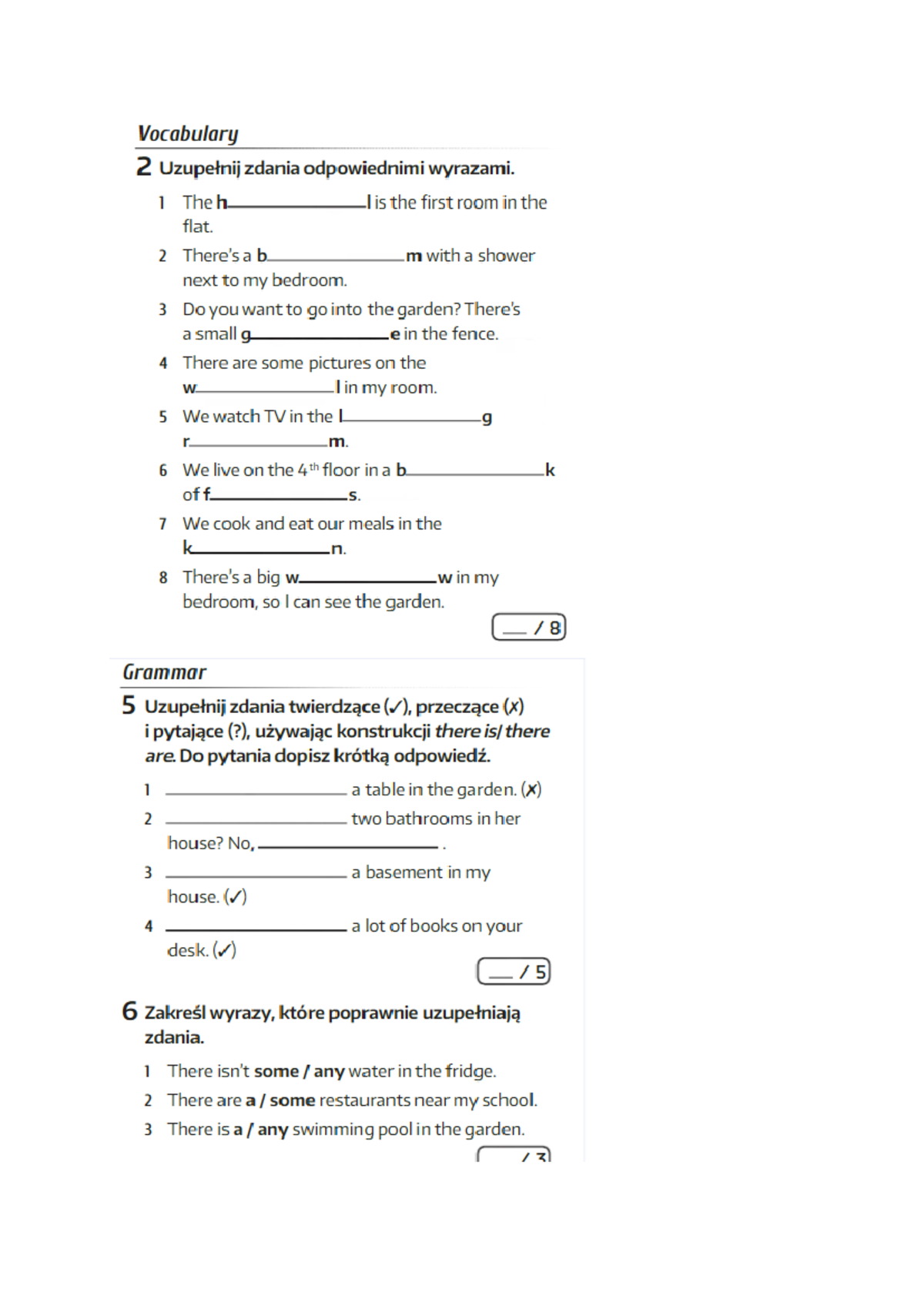Kl 5 Unit 2 - English Test for 5th Grade Unit 2 Review - Studocu