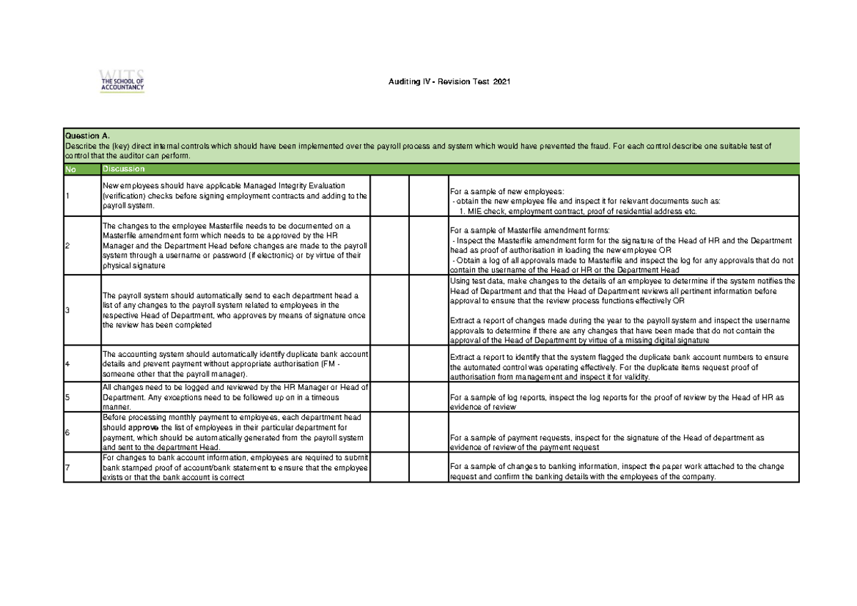 Auditing+IV+-Revision+Test+1+2021 Suggested+Solution Unseen+B+final ...