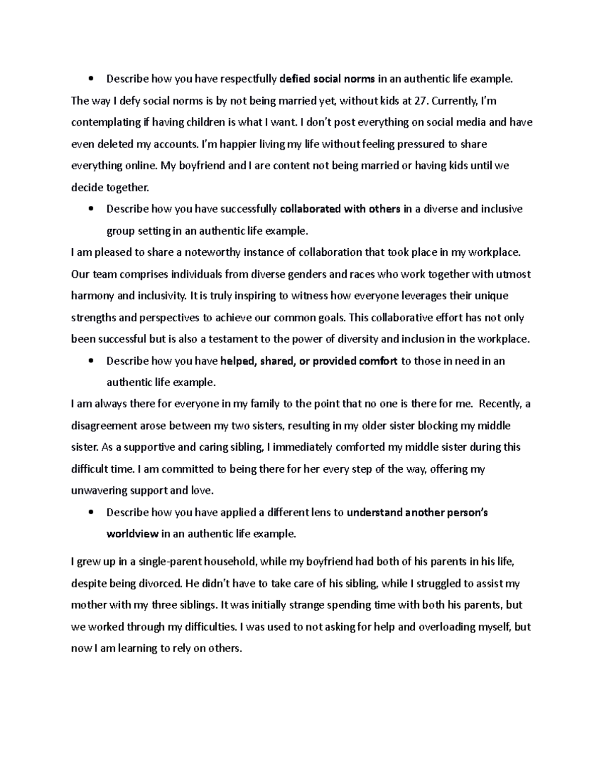8-2 Activity Journal: Reflecting on Social Norms and Collaboration ...