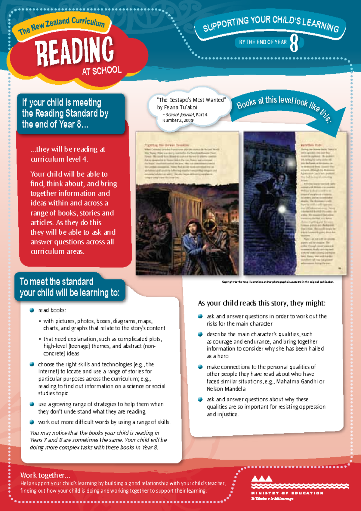 Year 8 Reading & Writing Support Guide: Enhancing Learning Strategies ...