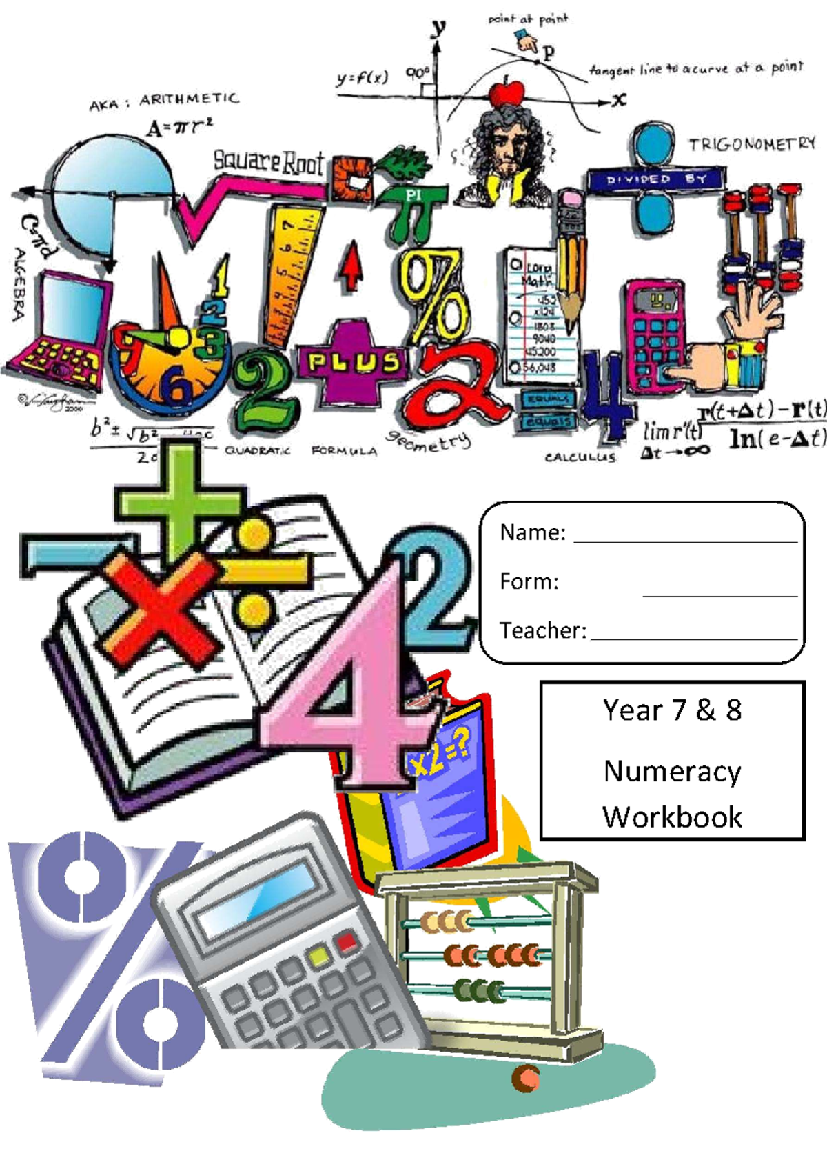 KS3 Maths Workbook: Year 7 & 8 Numeracy Challenges - Studocu