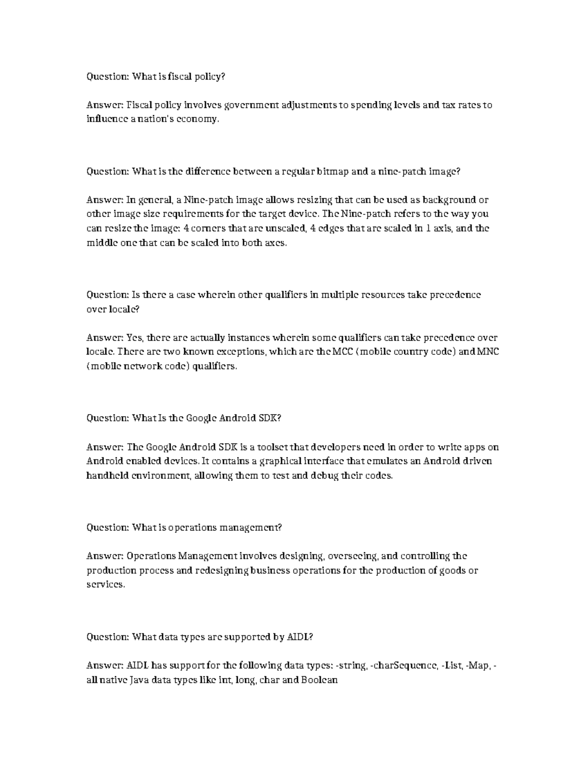 Political Science 7SR9F: Understanding Fiscal Policy and Operations ...