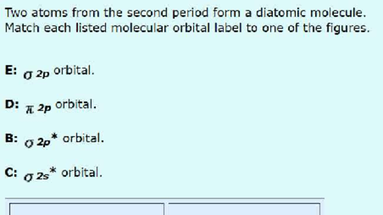 Molecular Orbitals - Shape and Symmetry - CHEM 121 - Two atoms from the ...