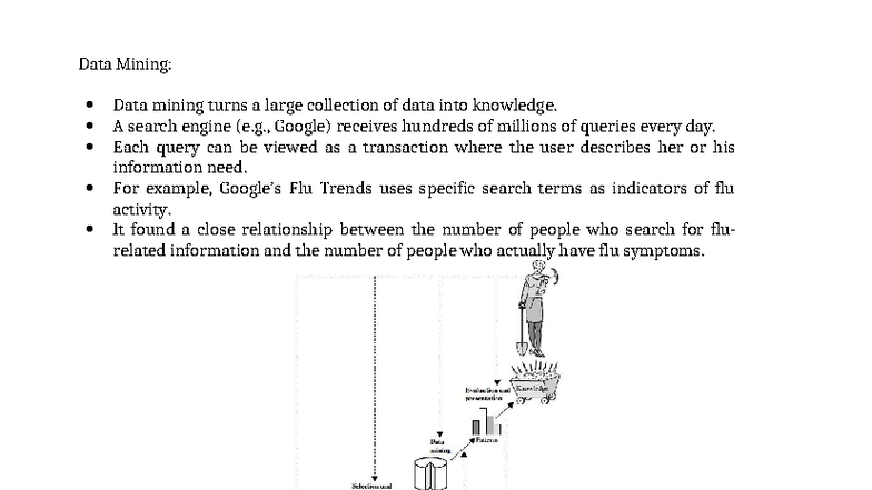 Data Mining: Transforming Data into Knowledge and Insights - Studocu