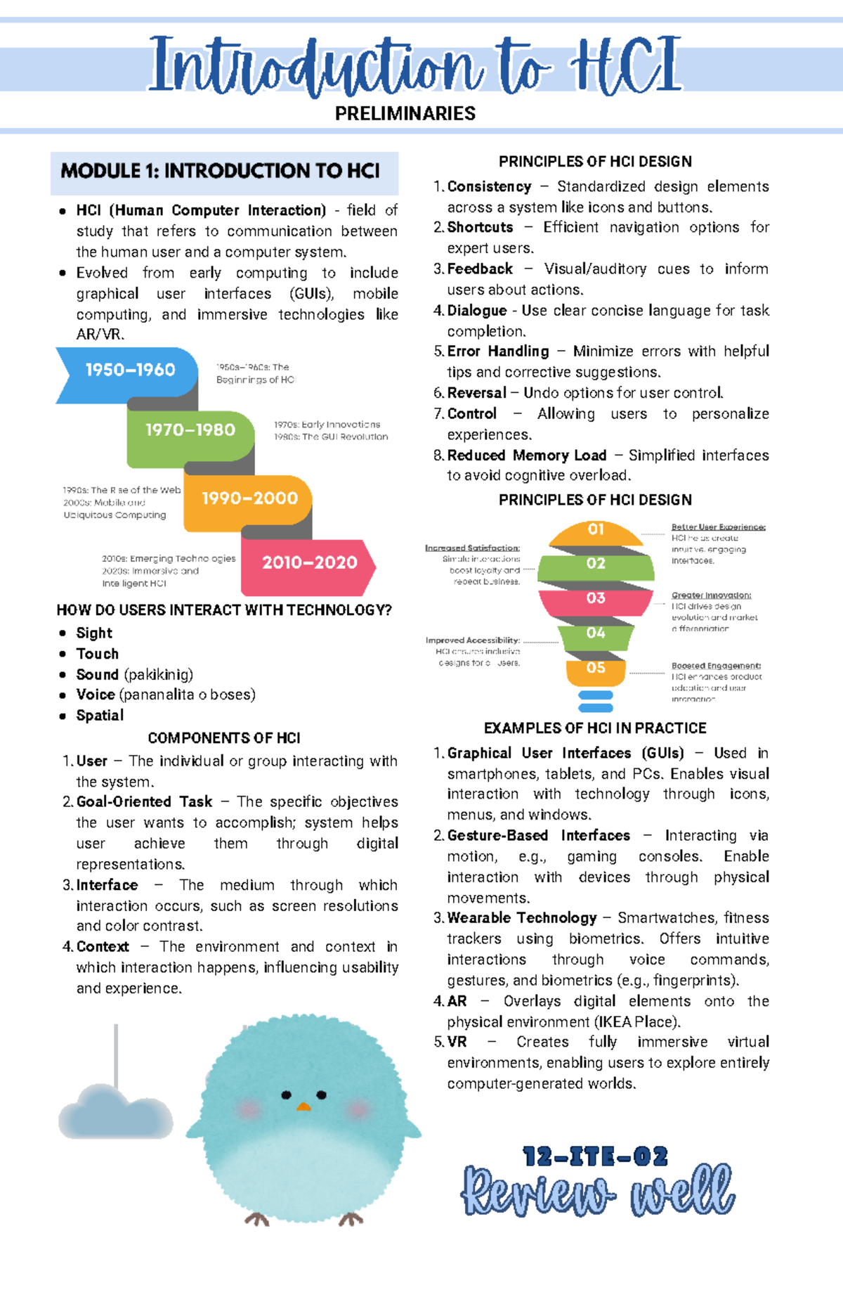 Introduction-TO-HCI- Reviewer- Prelims - Introduction to ...