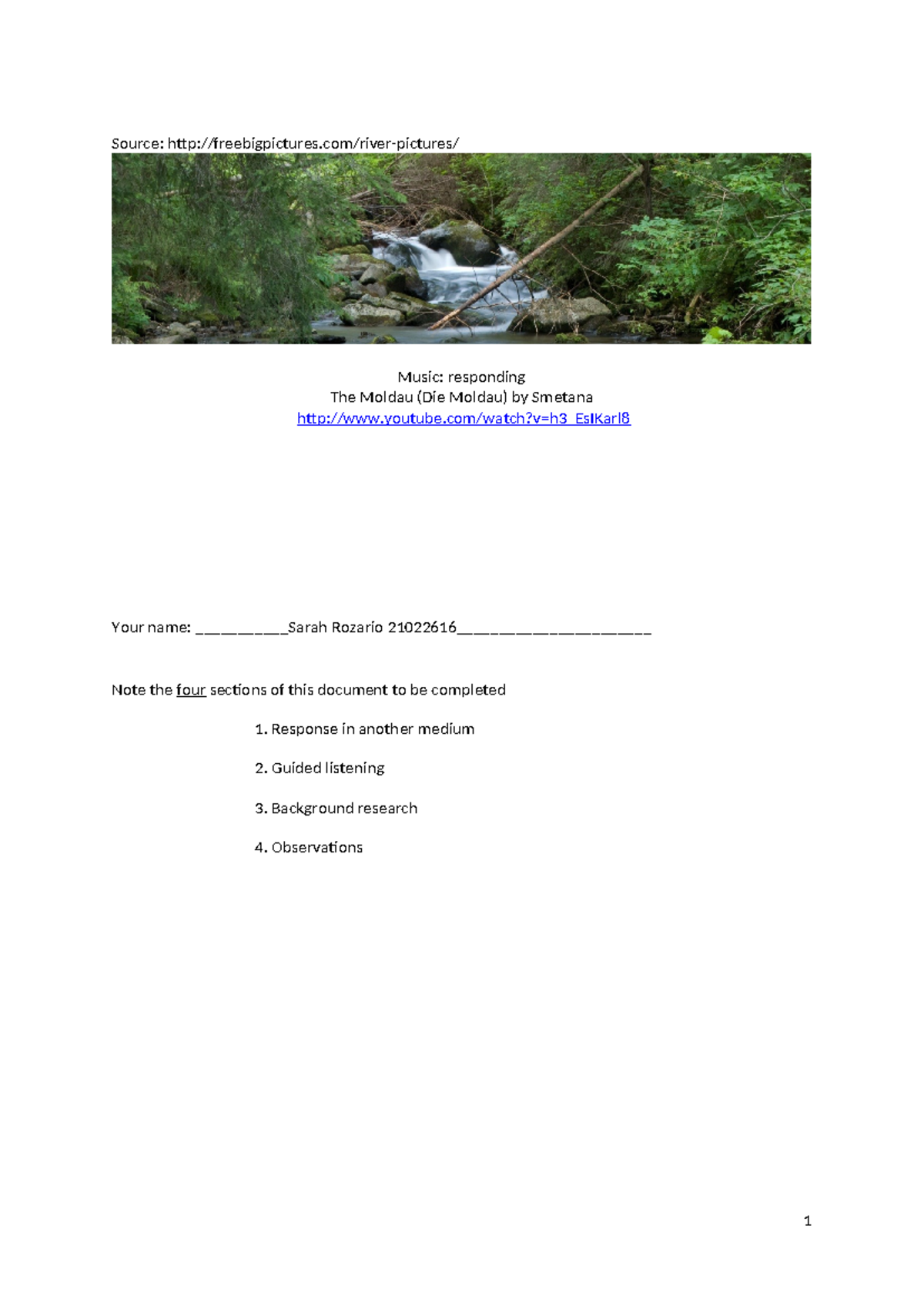 Music Guided Listening: Exploring Smetana's The Moldau - C2 - Studocu